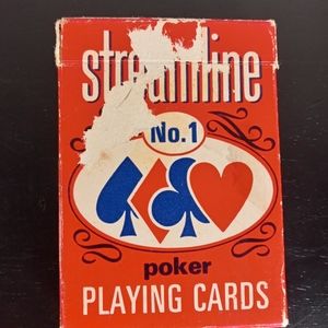 Streamline | Games | Vintage Playing Cards Streamline No Pinochle Deck ...
